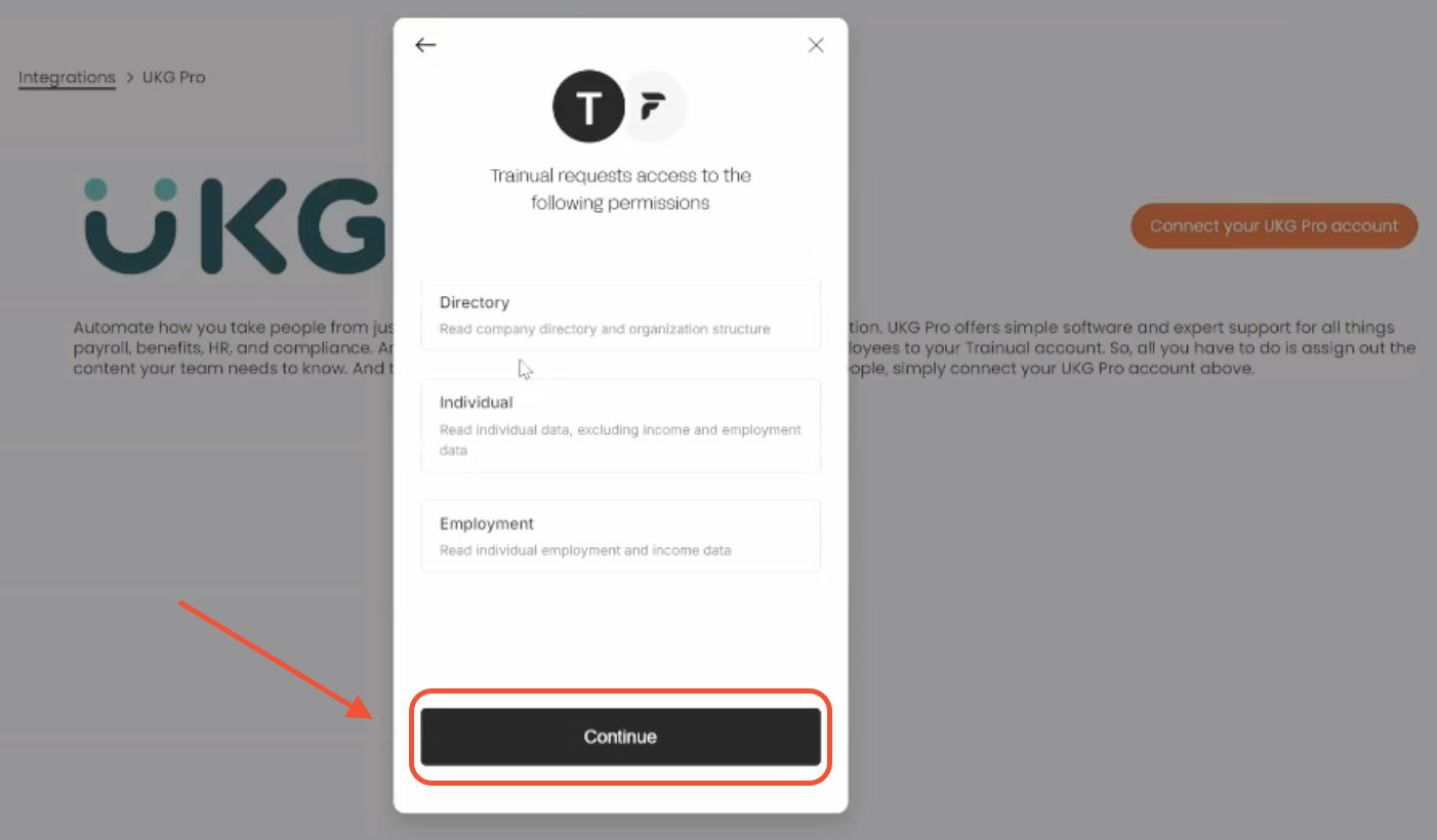 UKG Pro x Trainual Integration