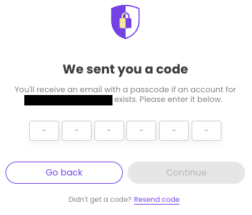 Multi-factor Authentication (MFA) Login