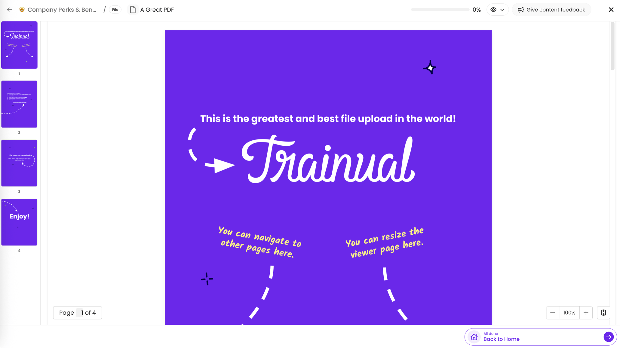 Standalone File Content Type
