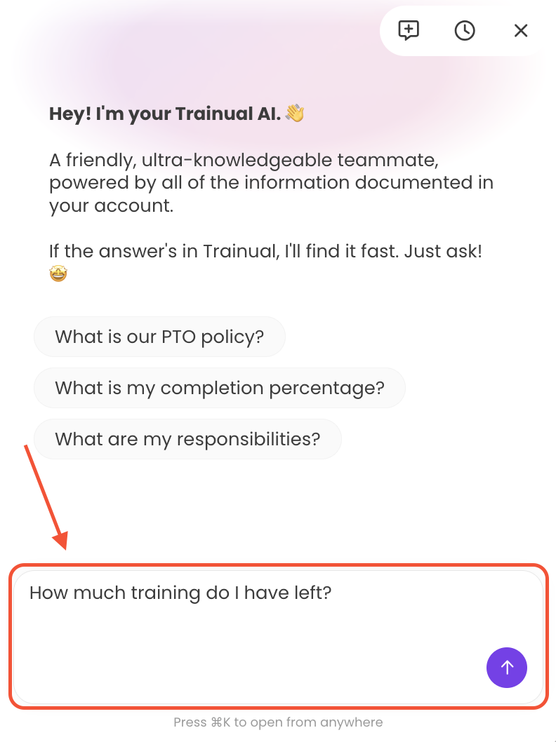 Trainual's AI Assistant