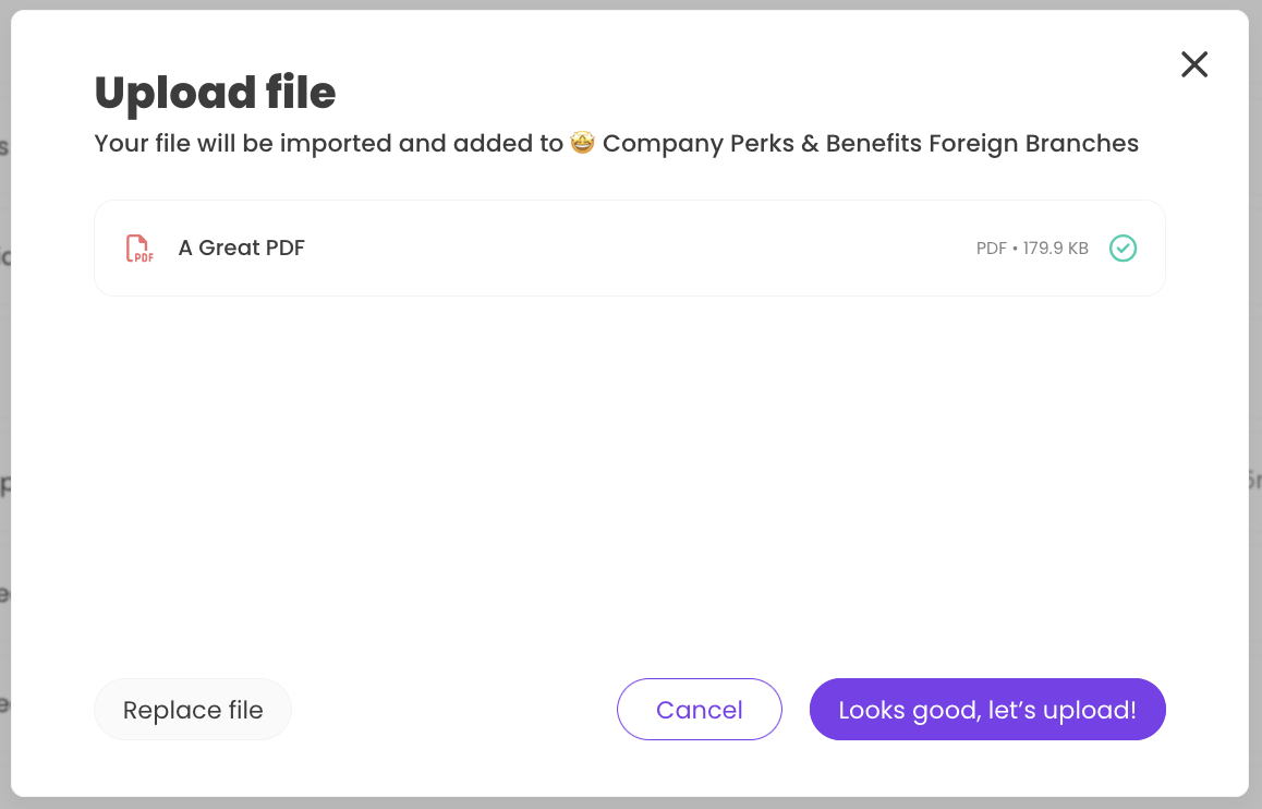 Standalone File Content Type